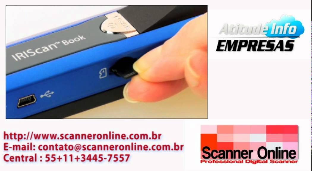 ScannerOnline IRIScan book 2 - Scanner Portátil - ES - YouTube