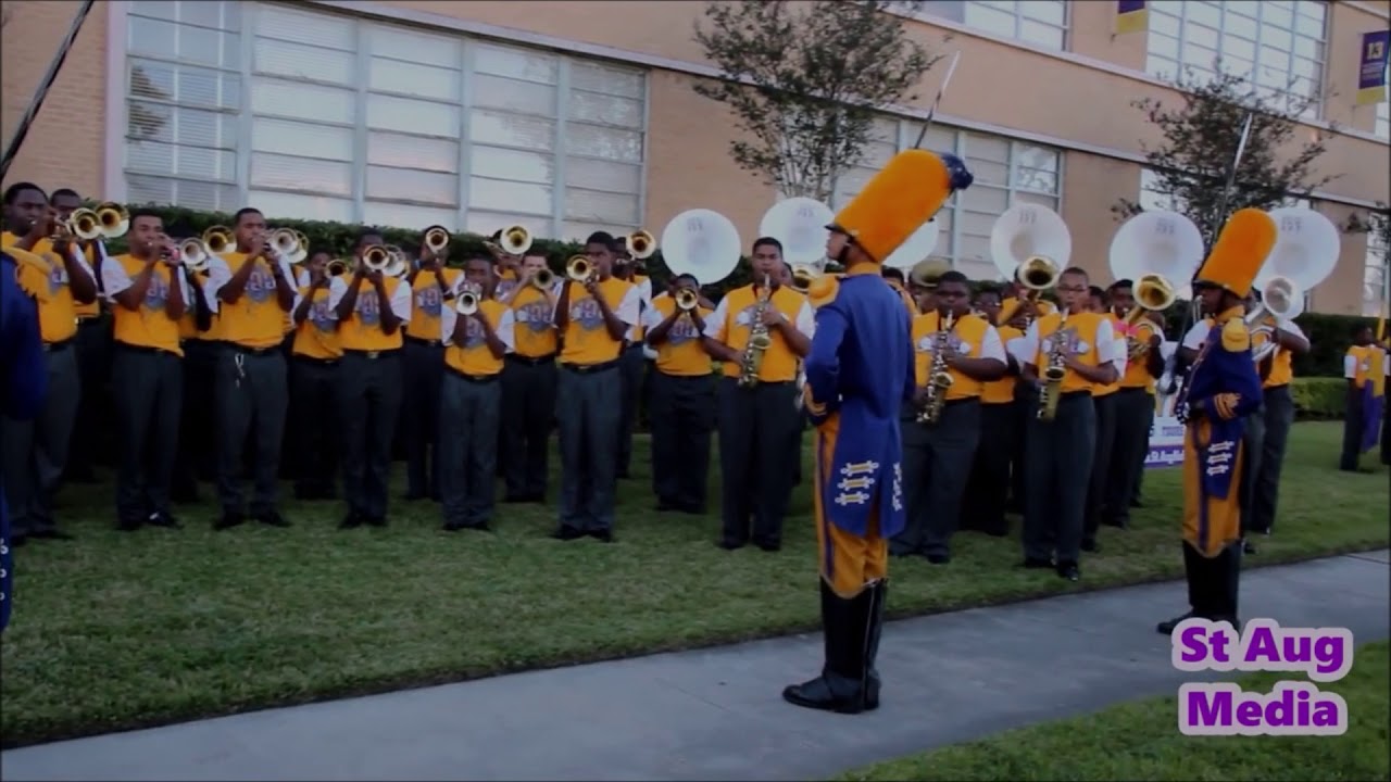 St Aug marching Band - "Where do we go" - YouTube