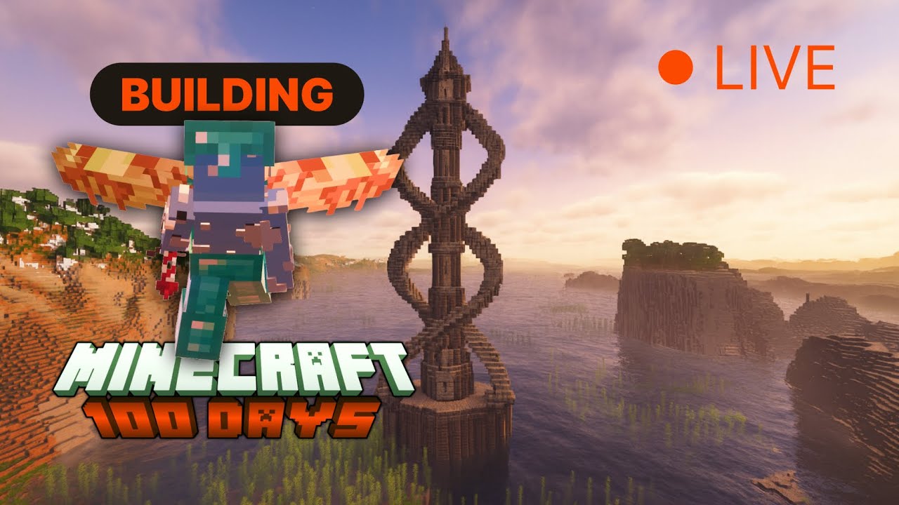 [LONGPLAY] Building a MASSIVE Wizard Tower in My Forever World (Pt. 5 ...
