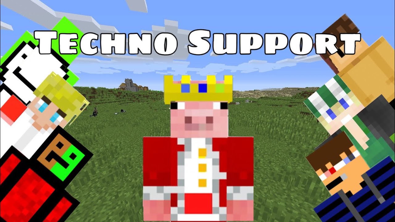 Dream SMP Supporting Technoblade For 5 Minutes - YouTube