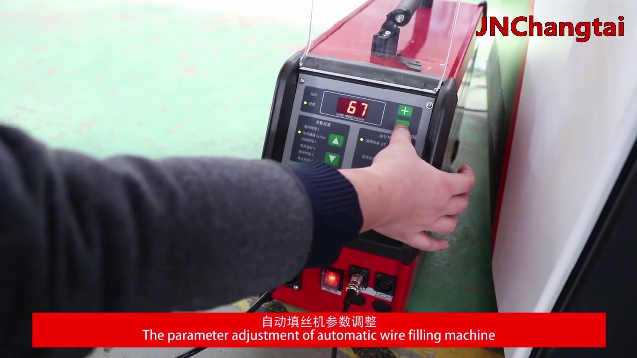 JNChangtai -- TPW-1000W Handheld Fiber Laser Welding Machine - YouTube