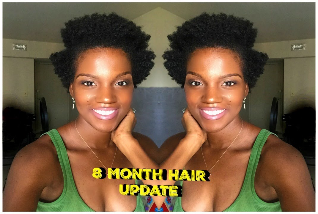 8 Months Post Big Chop | 4C Hair - YouTube