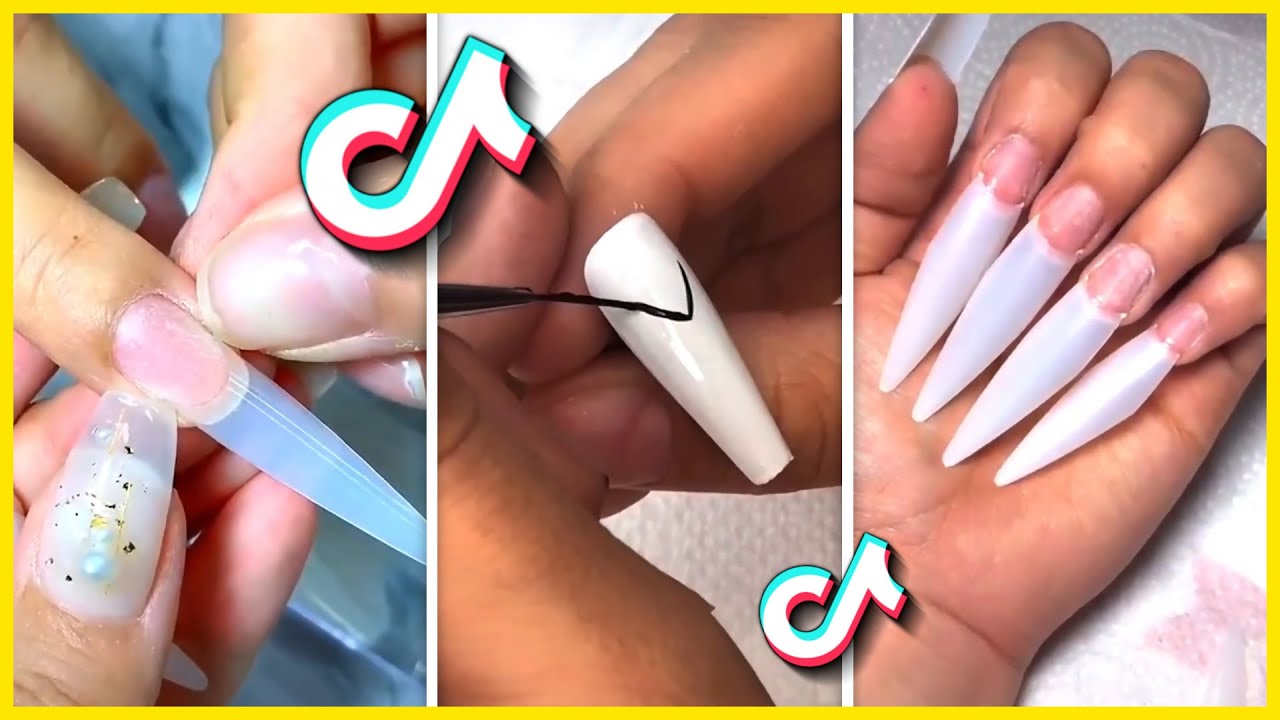 Amazing Acrylic Nail Art Designs | Best TikTok Nail Art Designs ...