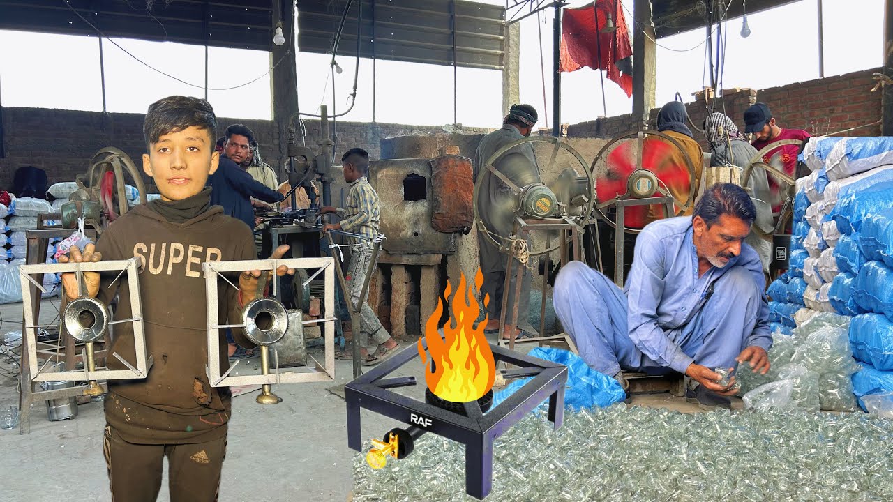 Incredible Manufacturing Process Of Making Gas Stove & Nails polish ...