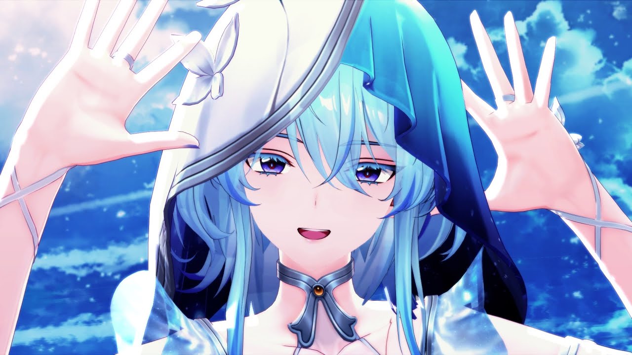 鸣潮/Wuthering Waves MMD 】 pale 【 The Shorekeeper 】 - YouTube