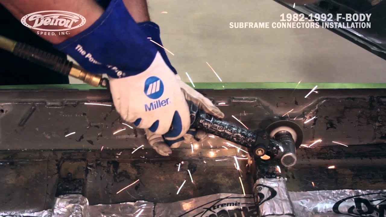 How To Install Detroit Speed's Subframe Connectors For The 1982-92 ...