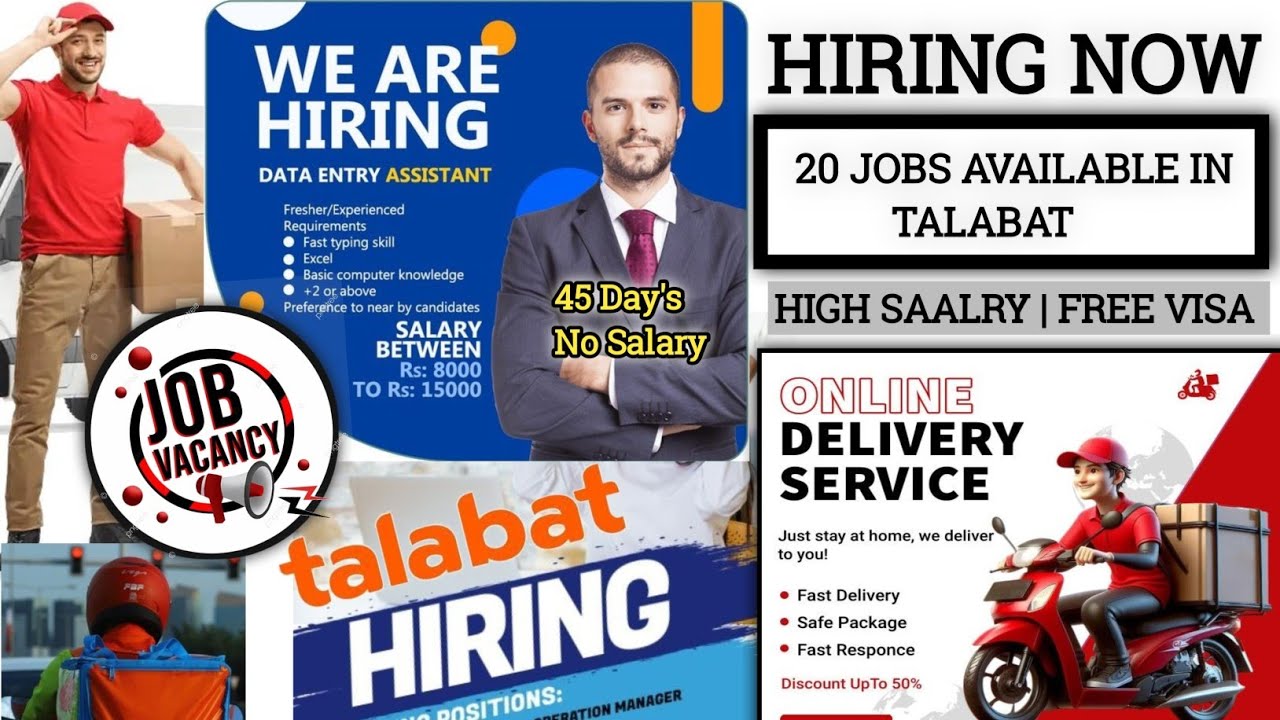 Talabat Delivery Boys Jobs In Kuwait ¦¦ Urgent Required Drivers For ...
