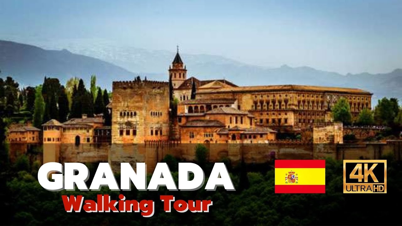 Walking Tour of GRANADA 4K 🇪🇸 (60fps UHD) - YouTube