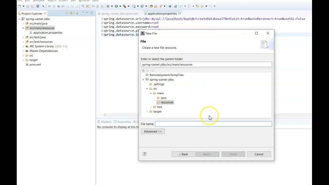 Spring Boot + Apache Camel JDBC component + MYSQL Example - YouTube