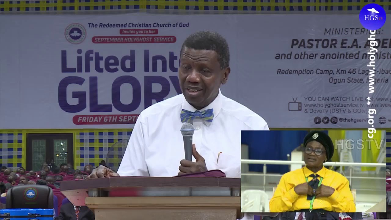 PASTOR E.A ADEBOYE SERMON | LIFTED INTO GLORY - YouTube
