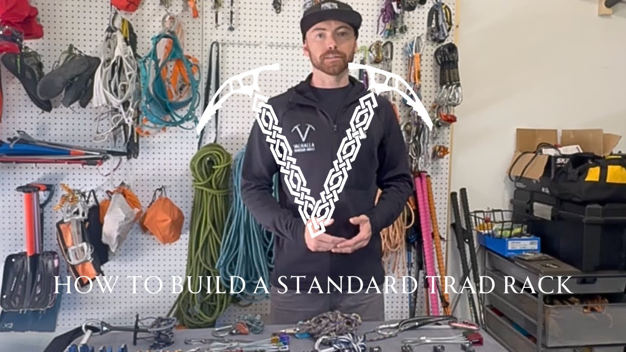 How to Build a Standard Trad Rack - YouTube