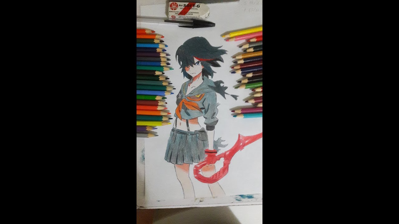 Kill La Kill Kyuko Draw Youtube 0100
