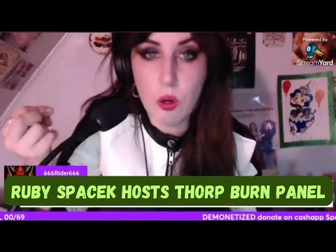 Ruby Spacek Hosts a Thorp Burn Panel ft. Ava Tha G, Janet, Cabana Man ...