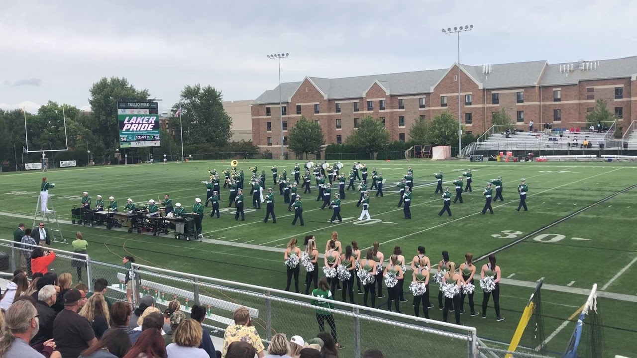 Mercyhurst Laker Pride Marching Band: 9/8/2018 - YouTube