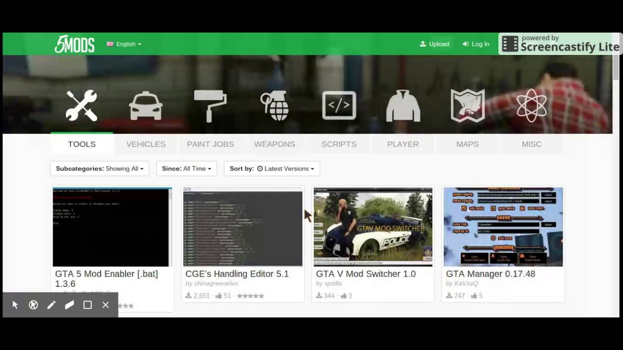 BEST GTA V MOD WEBSITE - YouTube