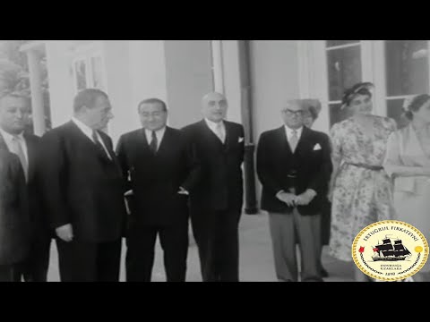 Yunanistan Başbakanı - Türkiye gezisi - 1953