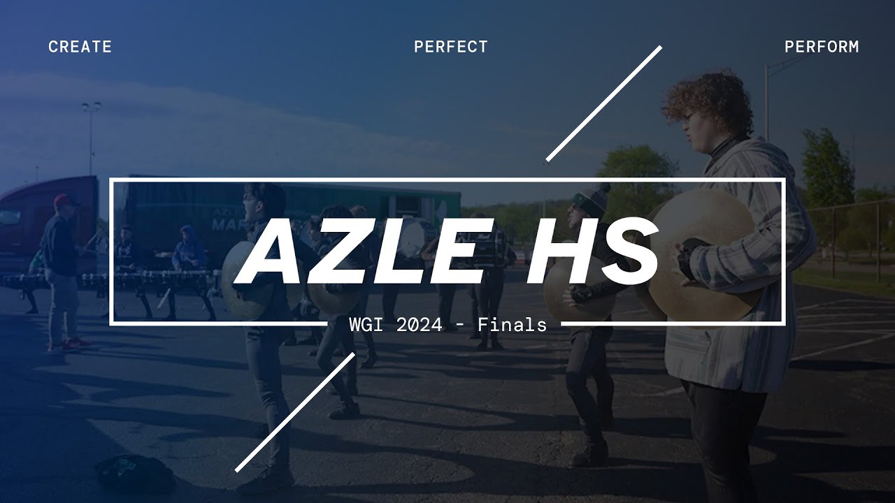Azle HS Cymbal Line 2024 / WGI Finals / In the Lot with Seavine - YouTube