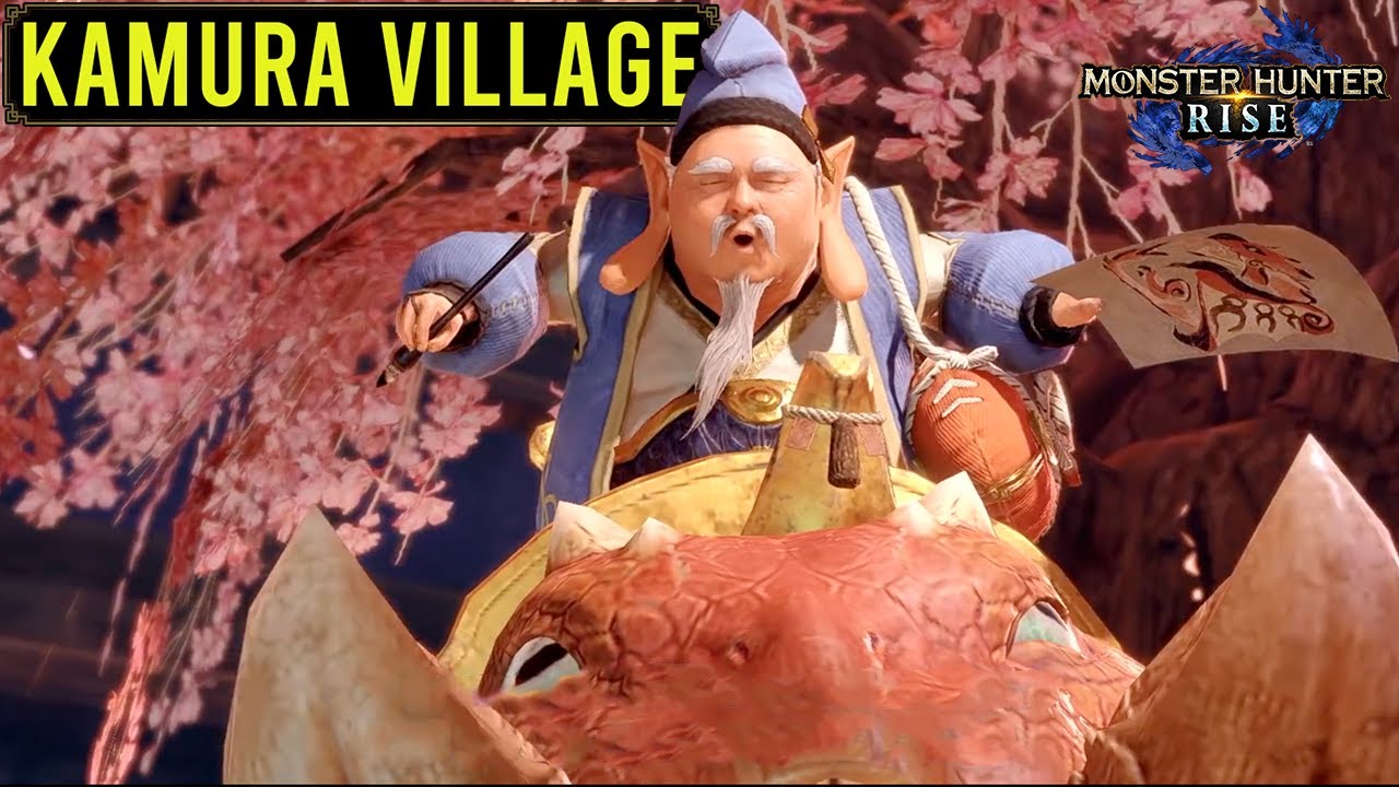 Everything about Kamura Village! Monster Hunter Rise's Training Room ...