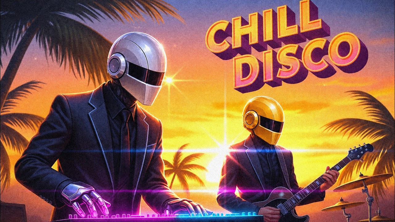Sunset Mirage Funk & Tropical Chill Disco Flow 🌴 🌅 DAFT PUNK TRIBUTE ...
