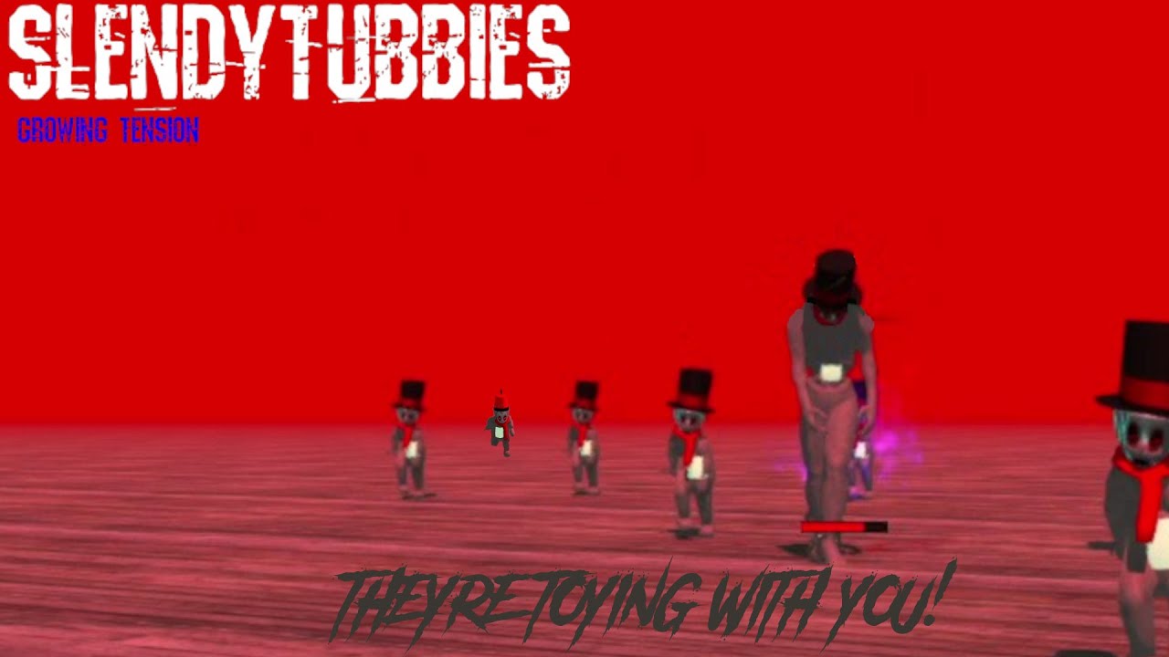 Toy Troubles | Slendytubbies growing tension red room survival - YouTube