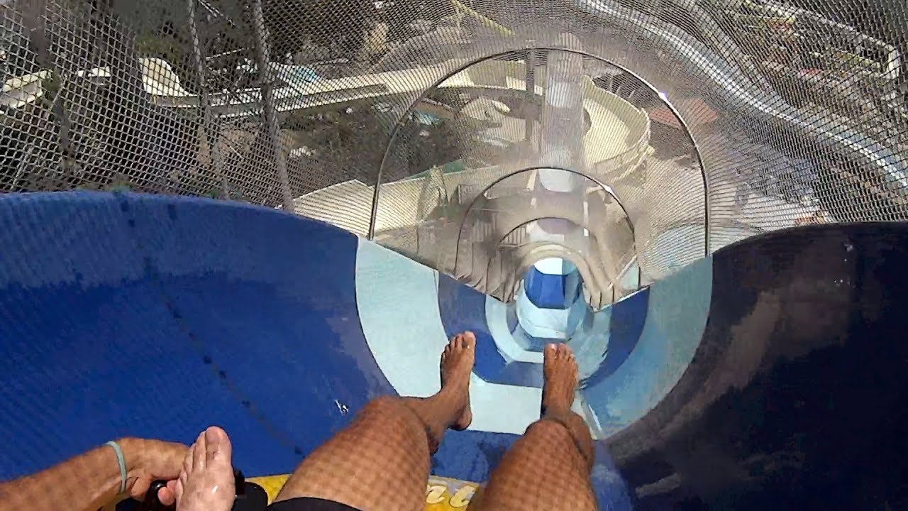 Master Blast Water Slide at Aqua Fantasy - YouTube