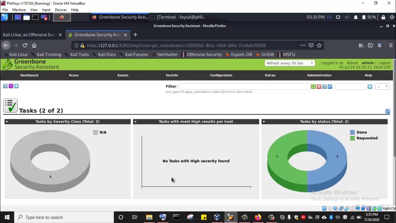 Vulnerability Scanning on Metasploitable 2 using OpenVAS - YouTube