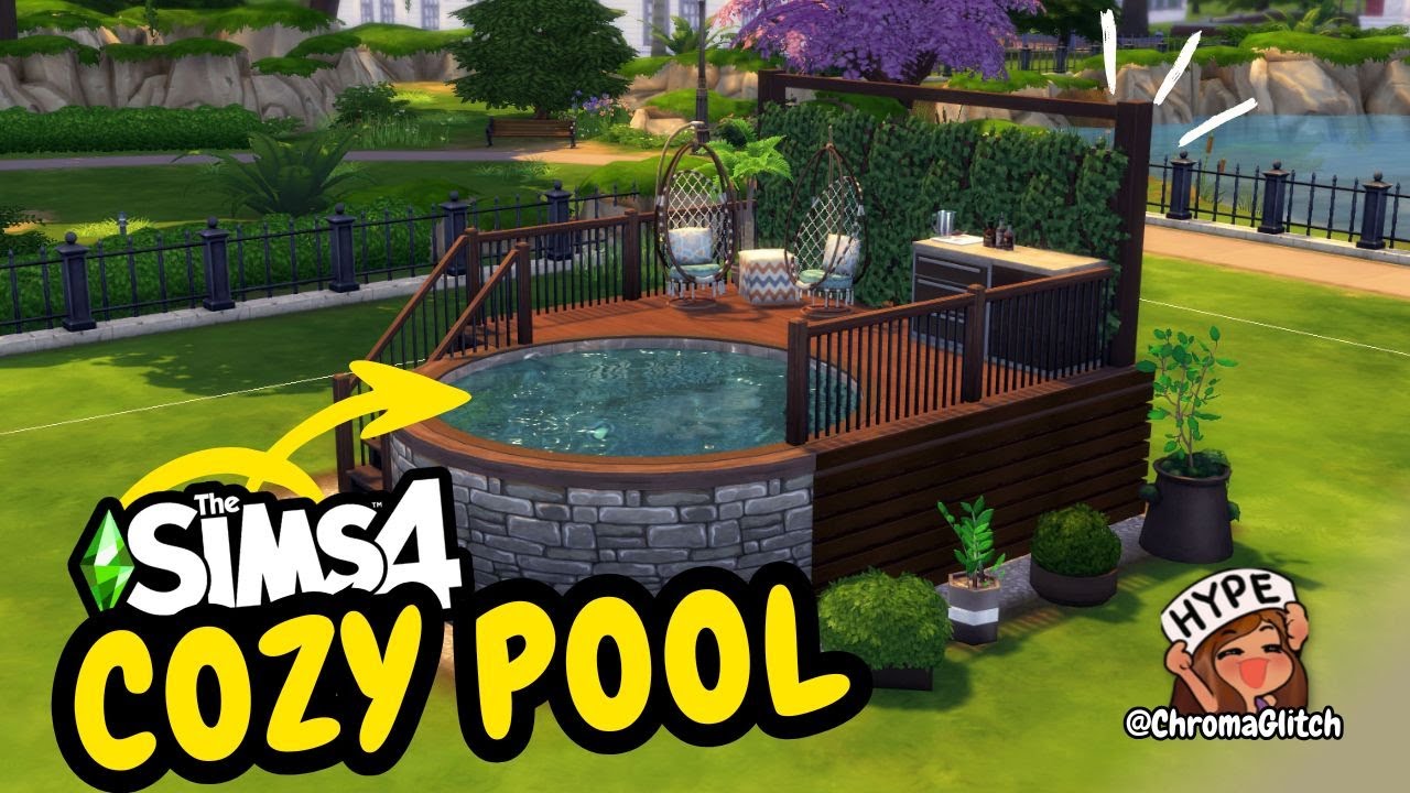 Tutorial | How To Build An Above-Ground Pool in The Sims 4 [NO CC ...