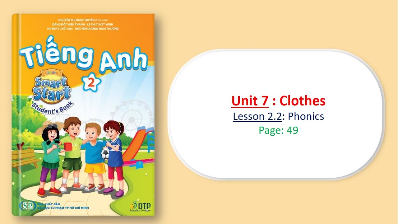 Unit 7: Clothes_ Lesson 2.2 (page 49) - YouTube