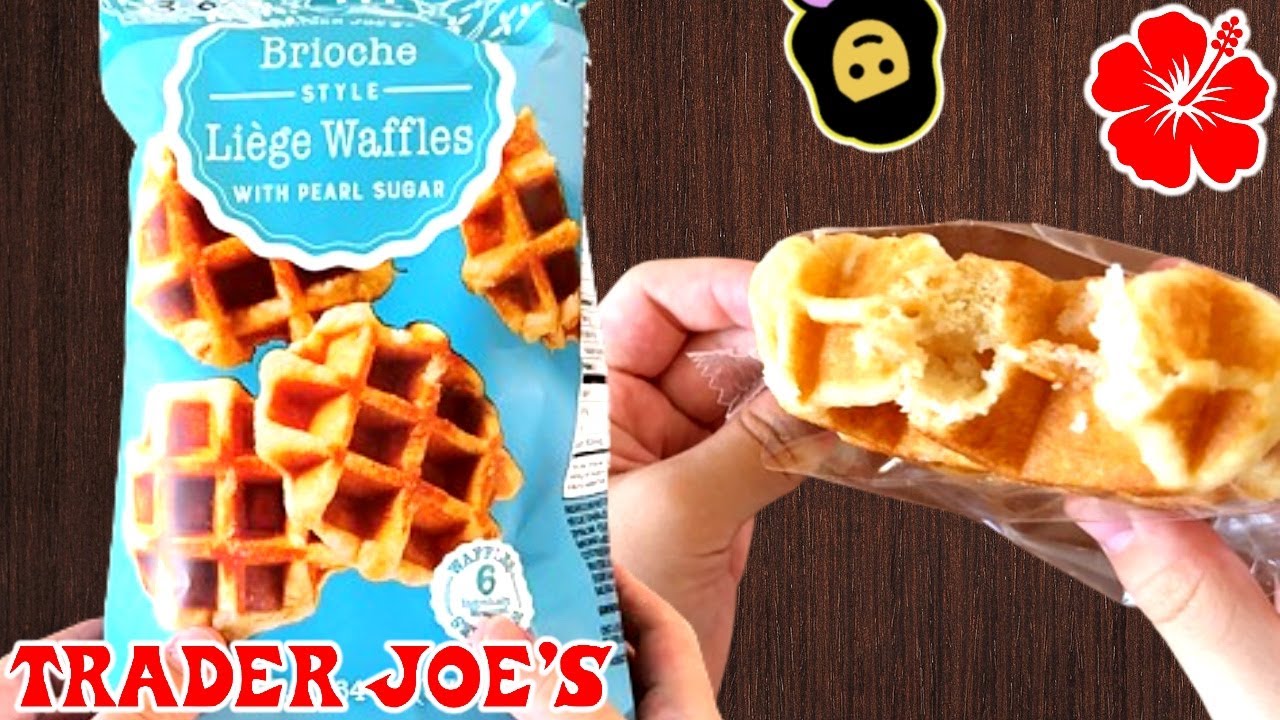 Brioche Style Liege Waffles With Pearl Sugar - Trader Joe’s Product ...