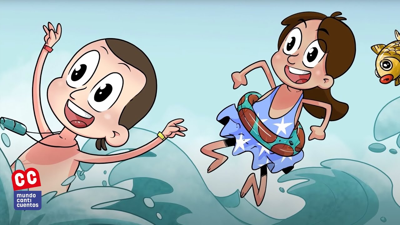 Mi Primer Paseo Al Mar, Canción Infantil - MundoCanticuentos - YouTube