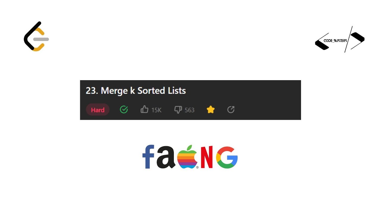 23 Merge K Sorted Lists Leetcode 23 Solution Java Linkedlist 6524