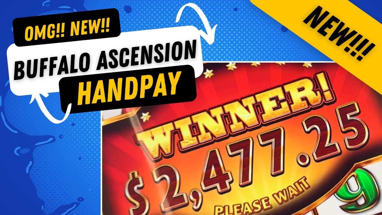 NEW!! Buffalo Ascension Slot Machine Jackpot! Bonus Game! 67 FREE GAMES ...