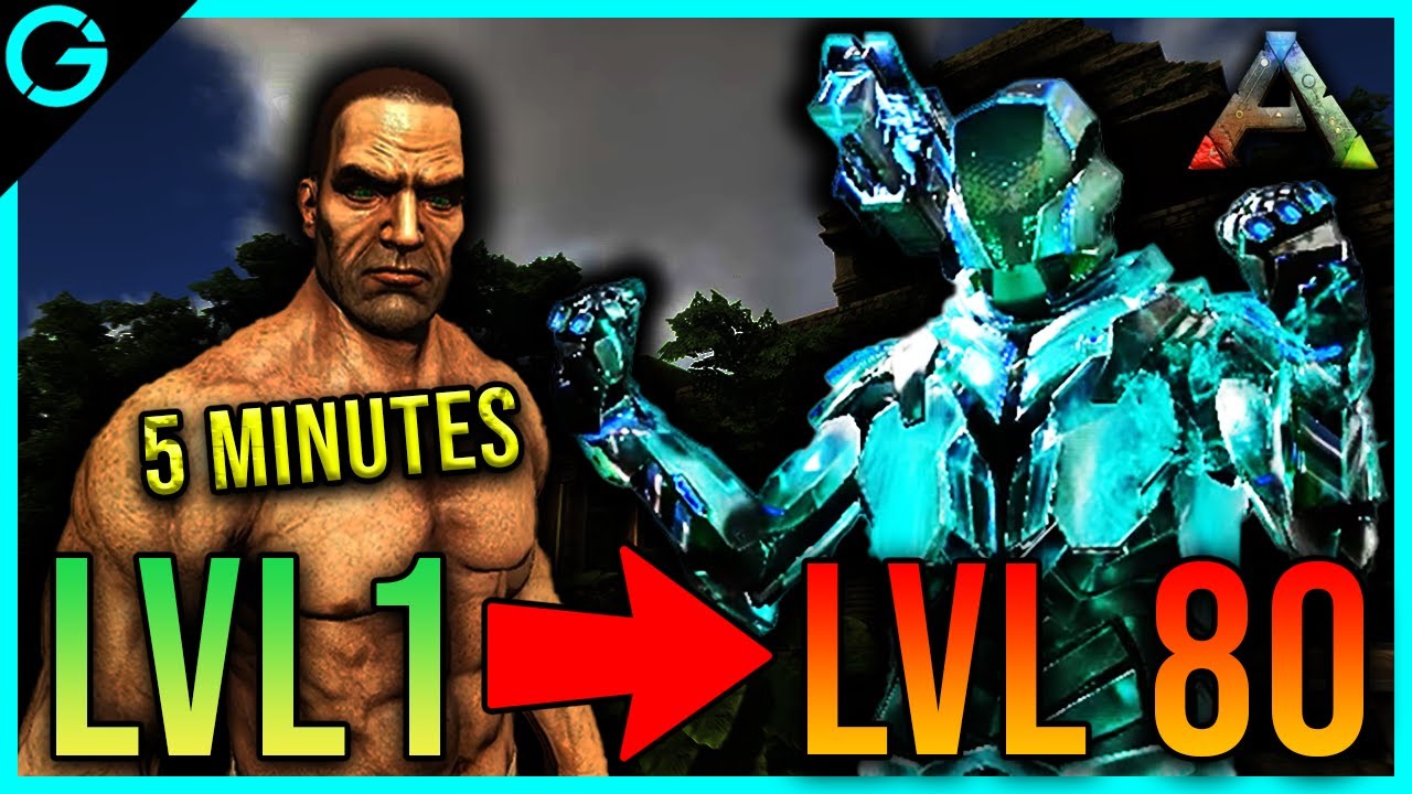 BEST way to LEVEL in ARK! (NEW Island Note Run) - YouTube