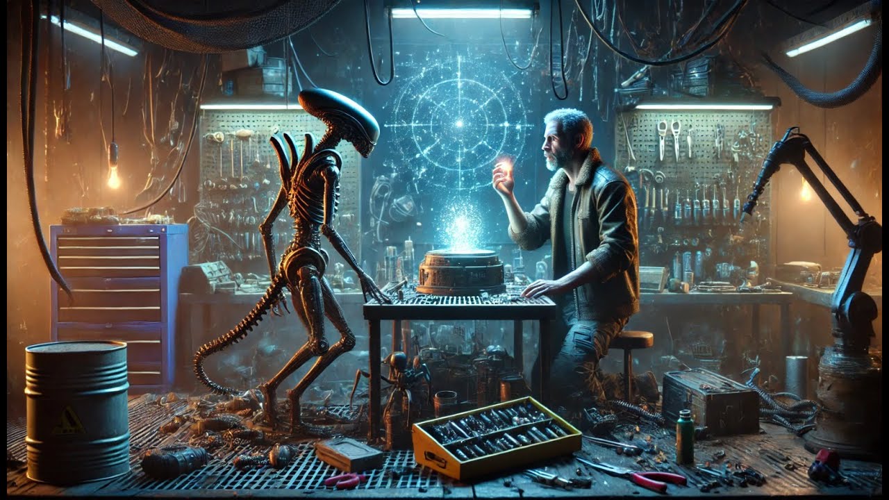 A Human Mechanic Finds a Trapped Alien Robot. Years Later, The ...