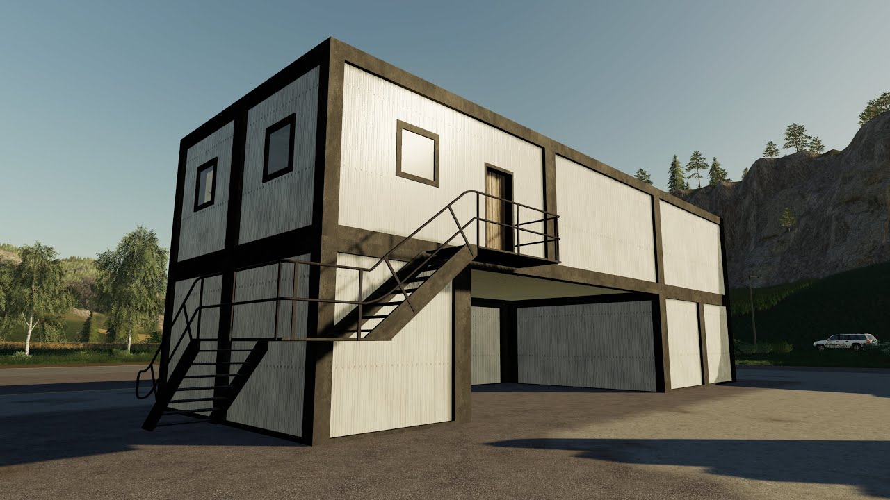 Container Office - Farming Simulator 2019 [FS 19 LS 19 Placeable ...