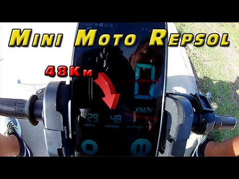 Mini Moto Repsol 48Km - YouTube