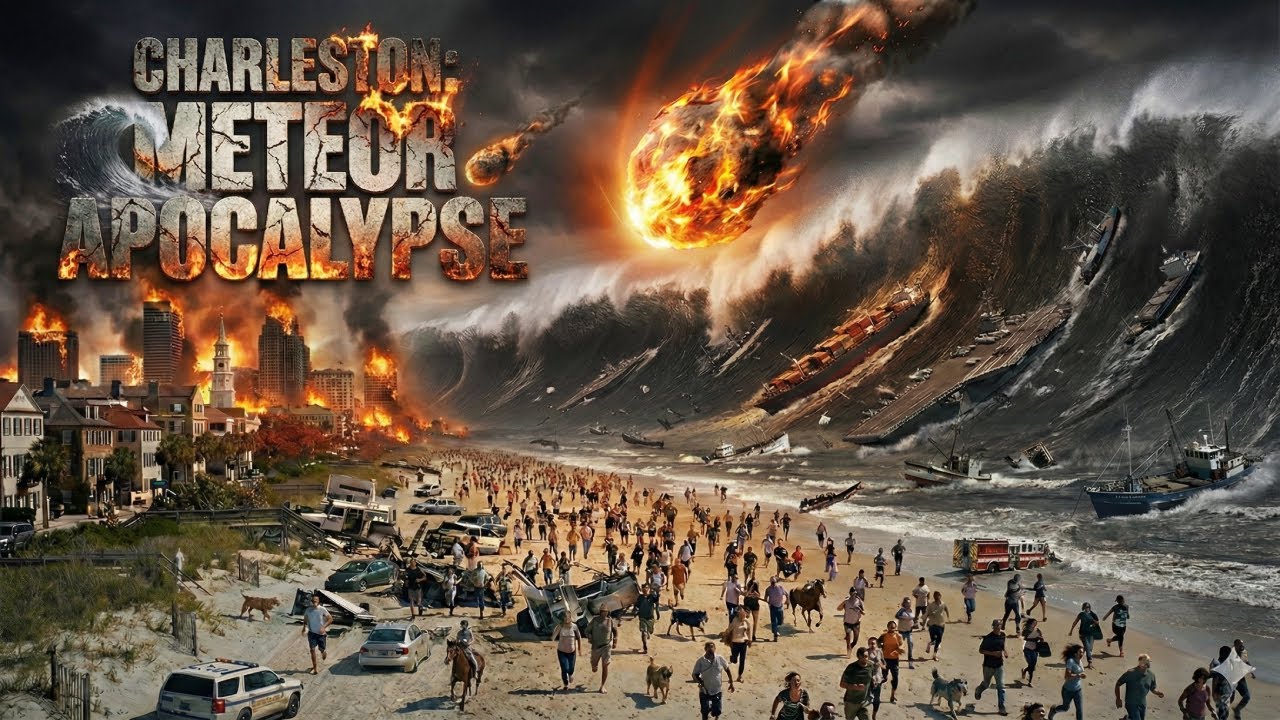 2026 APOCALYPSE: Massive Meteor Impact & Black Mud Tsunami Obliterate ...