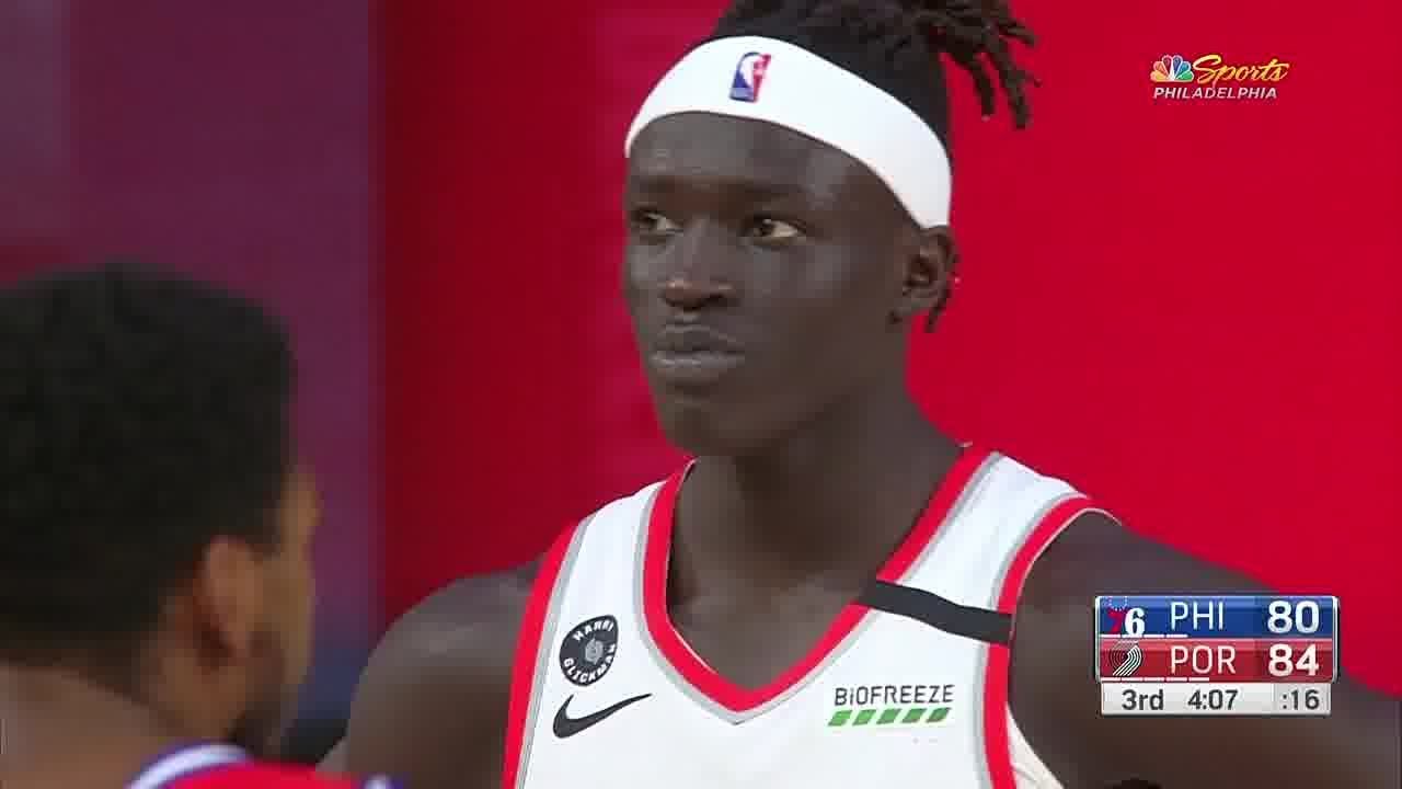 Wenyen Gabriel Full Play vs Philadelphia 76ers | 08/09/20 | Smart ...