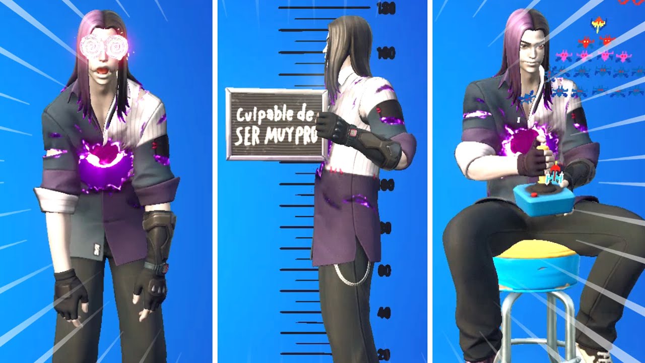 Nueva Skin *STYX* Con todos los gestos de mi taquilla (CLUB DE FORTNITE ...