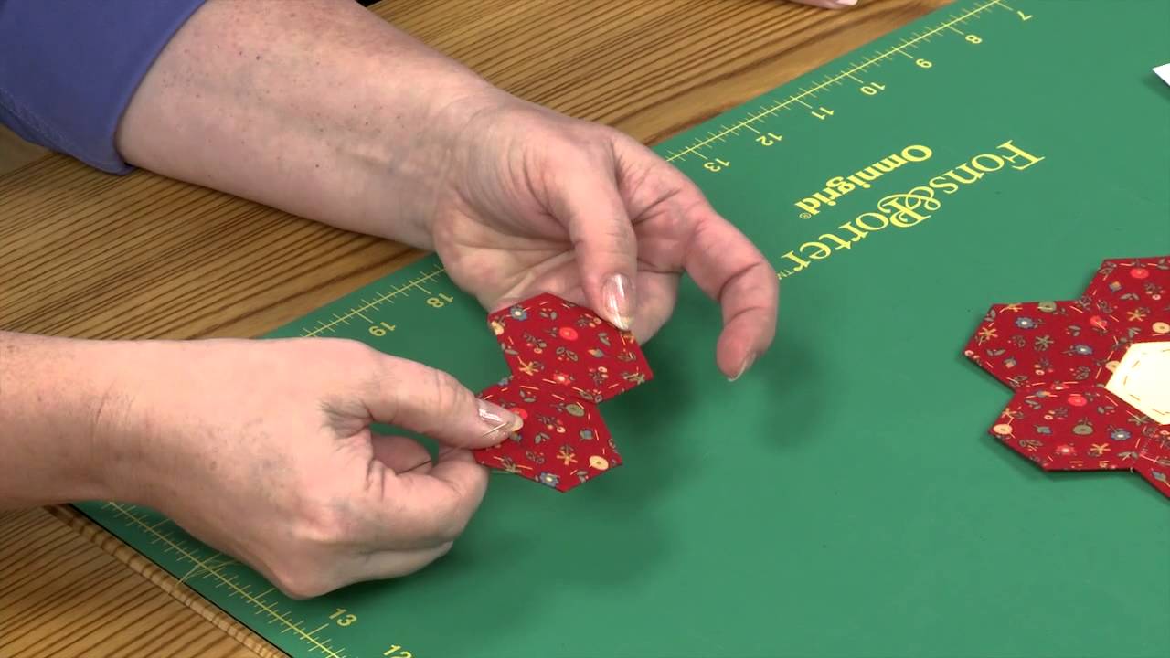 Sew Easy: English Paper Piecing - YouTube