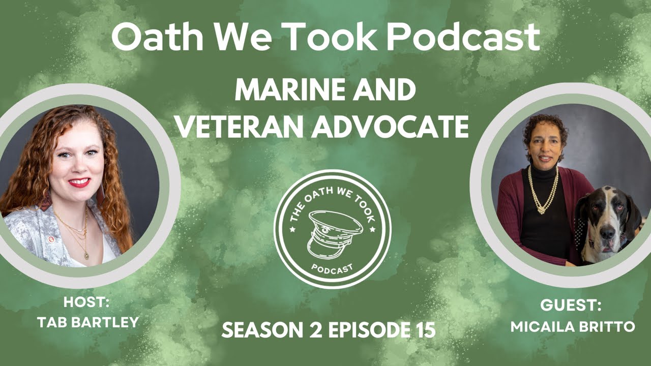 Marine and veteran advocate - Micaila Britto - YouTube