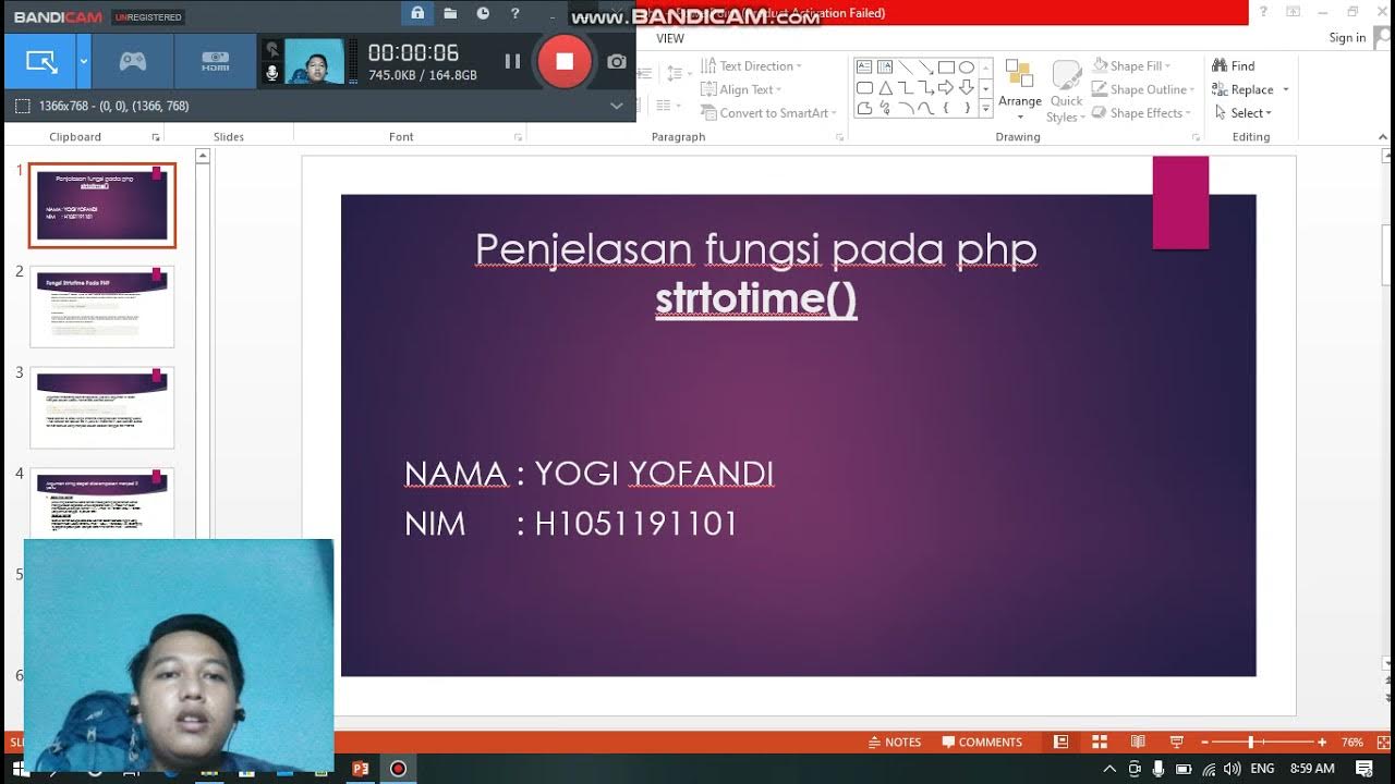 Penjelasan fungsi Strtotime pada PHP - YouTube