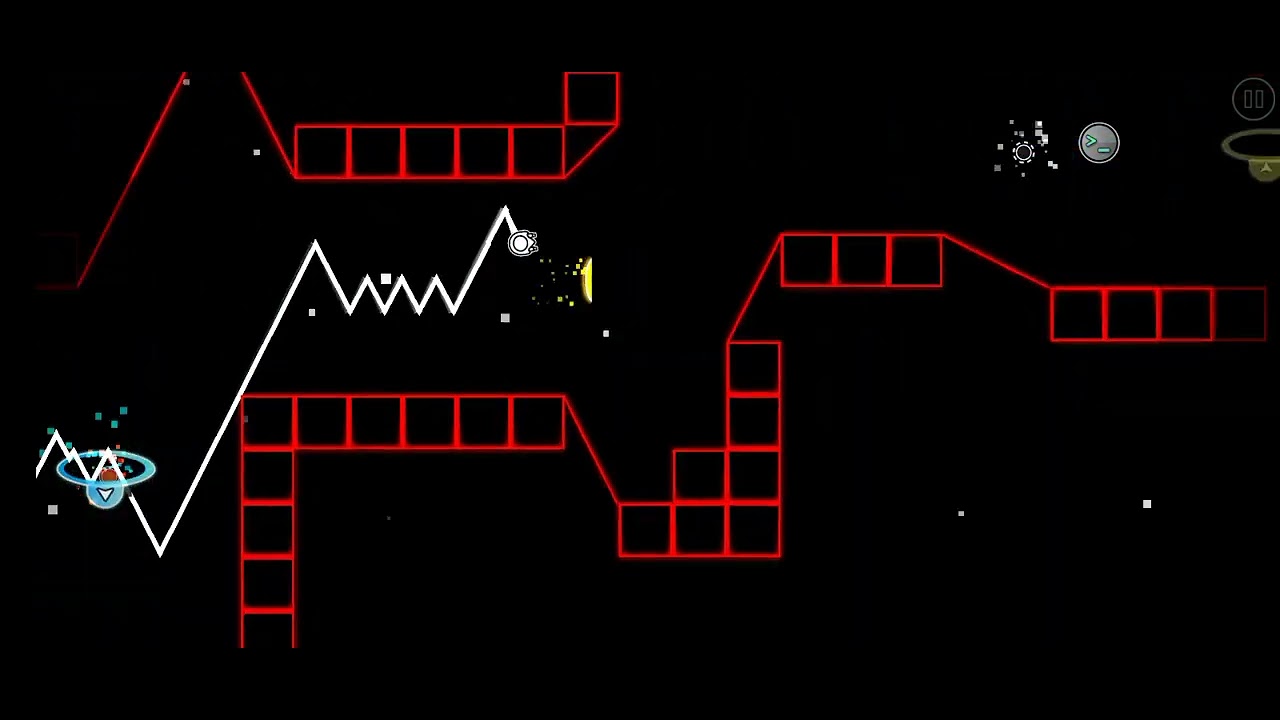 Pretty easy geometry dash level - YouTube