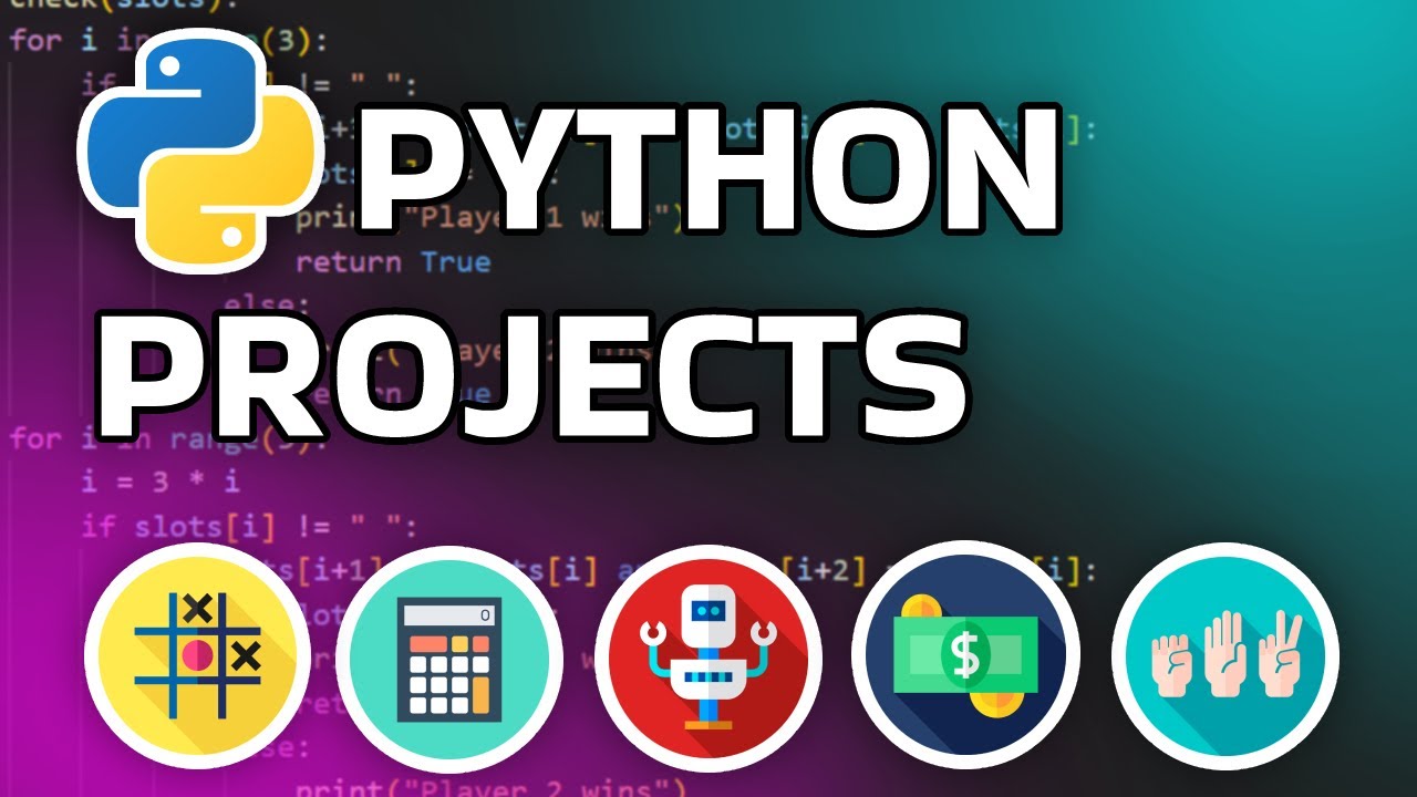6 Awsome Python Projects Beginners Youtube