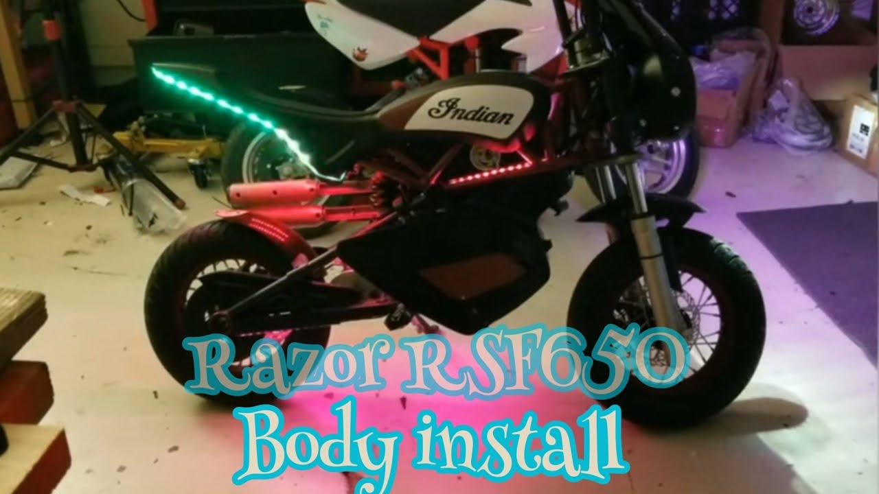 Razor Rsf650 Indian eftr BODY INSTALL #razor #rsf650 #indian # ...