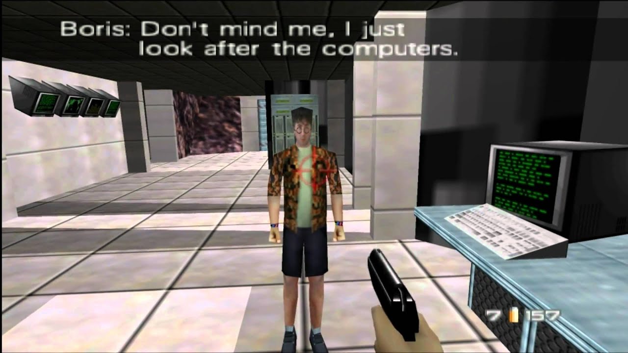 [Walkthrough HD] GoldenEye 64 | 00 Agent: Mission 16 - Control - YouTube