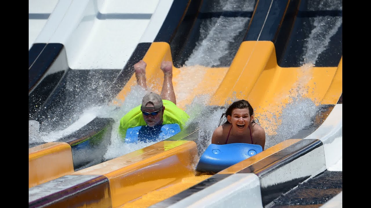 Six Flags White Water Wahoo Racer Pov New For 2016 Youtube