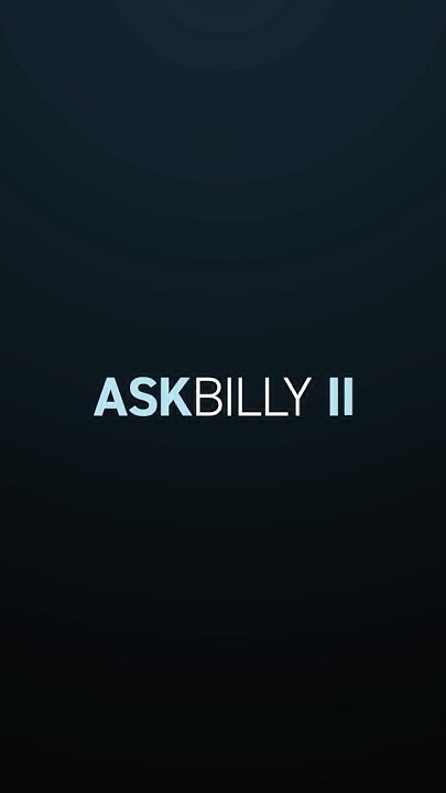 You asked, Billy answered! ASK BILLY II | Coming soon 👀 - YouTube