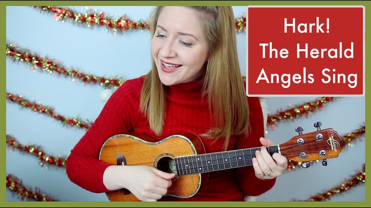 Hark! The Herald Angels Sing - Ukulele Cover - YouTube