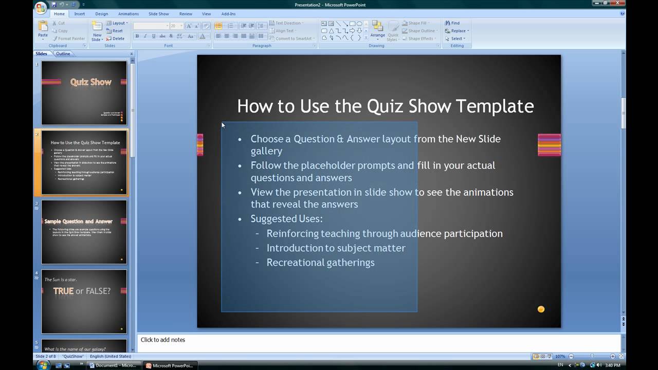 How to:Create a simple and good presentation - YouTube
